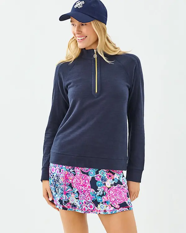 Lilly Pulitzer® Upf 50+ Luxletic Aila Skort - Navy