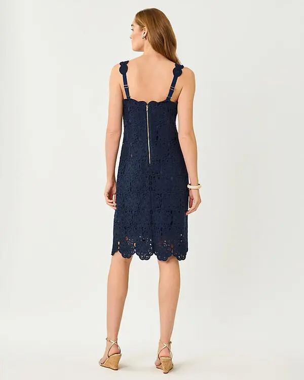 Lilly Pulitzer® Fabian Crochet Midi Dress