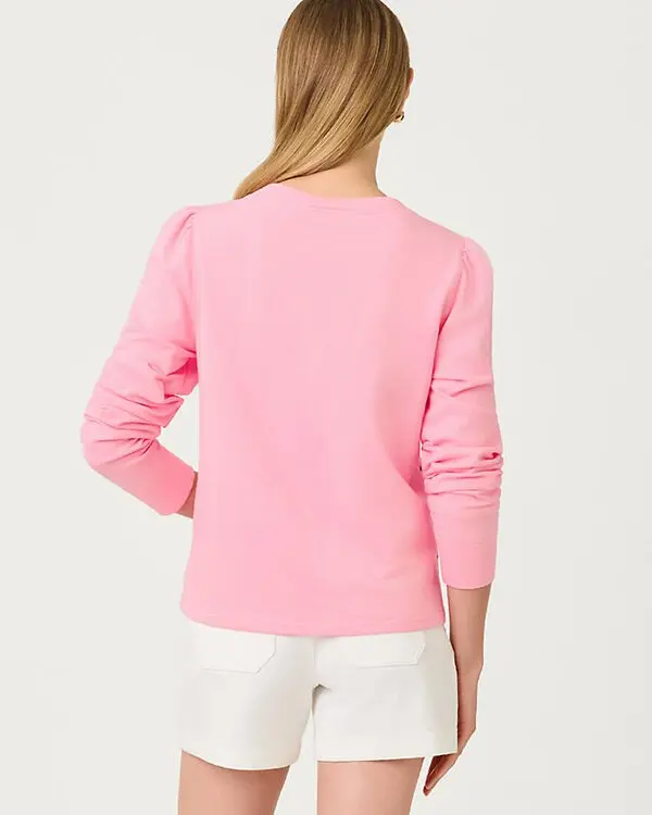Lilly Pulitzer® Elmaria Puff Sleeve Sweatshirt
