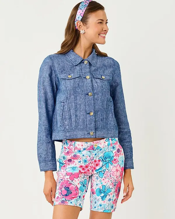 Lilly Pulitzer® Natia Knit Short - White