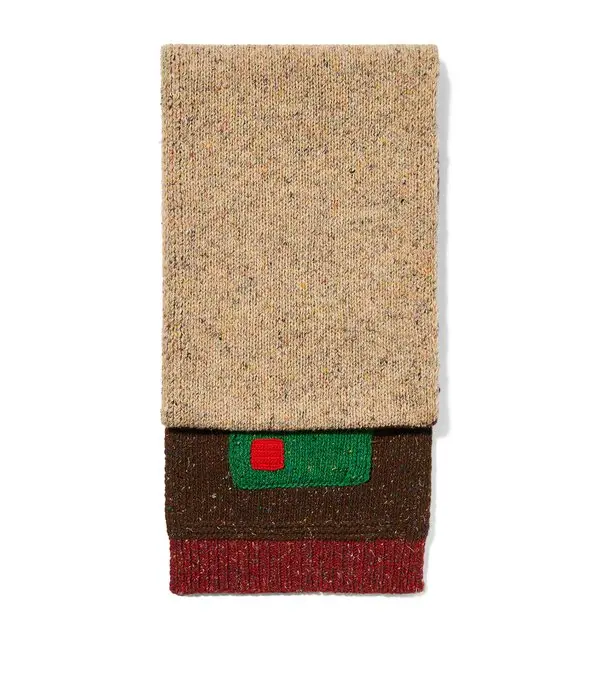 Max & Co. Wool Colour-block Scarf