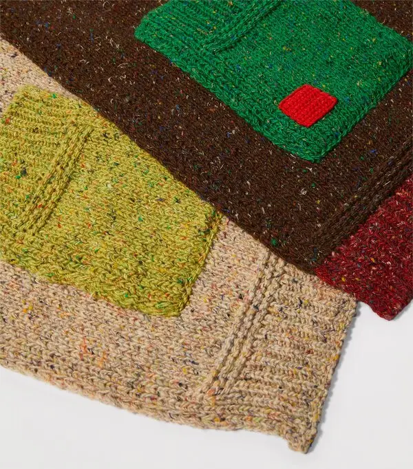Max & Co. Wool Colour-block Scarf