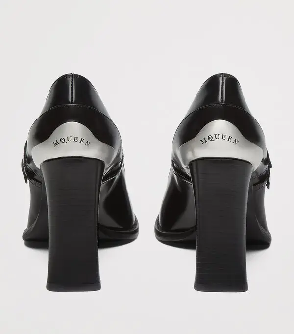 Alexander McQueen Leather Niko Mary Jane Pumps 95