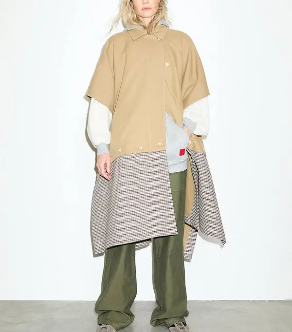 Max & Co. Contrast-panel Raincoat