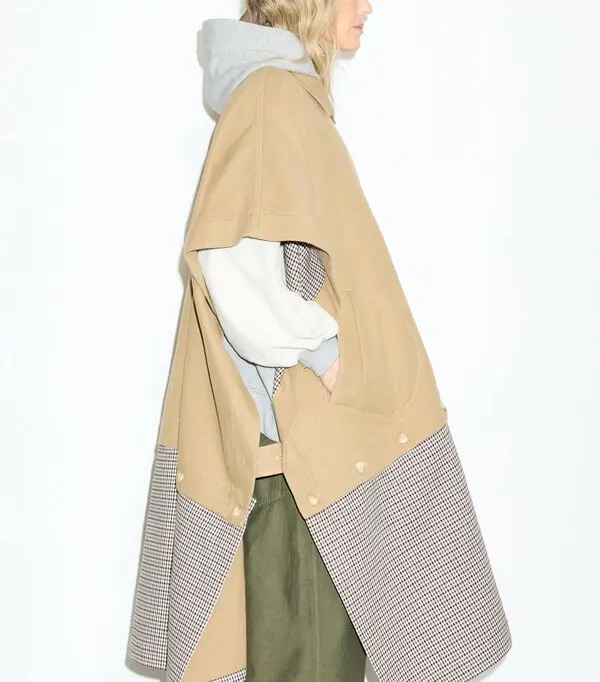 Max & Co. Contrast-panel Raincoat