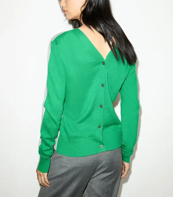 Max & Co. Cotton-cashmere Two-tone Cardigan