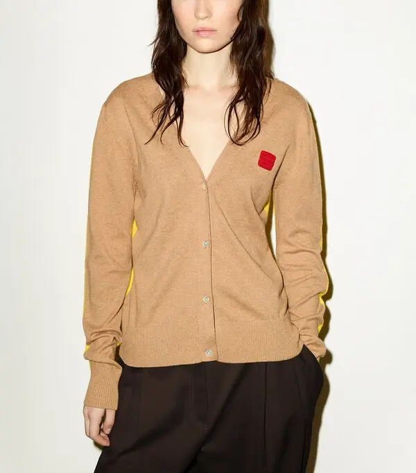 Max & Co. Cotton-cashmere Reversible Cardigan