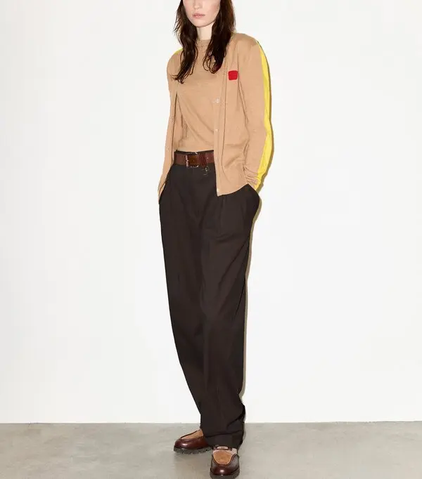 Max & Co. Cotton-cashmere Reversible Cardigan