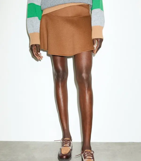 Max & Co. Virgin Wool Mini Skirt