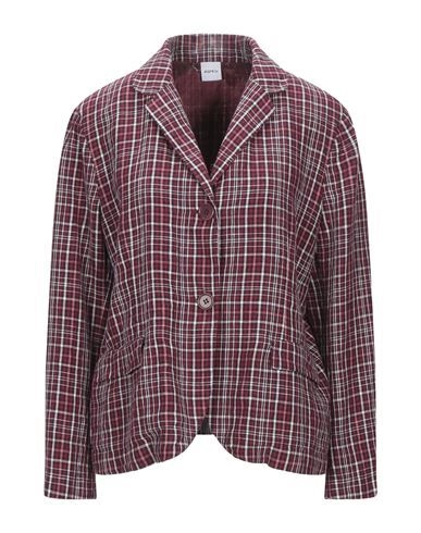 Aspesi Linen Tartan Plaid Blazer