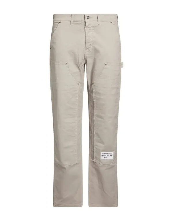 DEPARTMENT 5 Cotton Twill Casual Straight Leg Pants