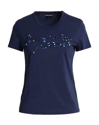 Emporio Armani Cotton Jersey T-shirt - Navy