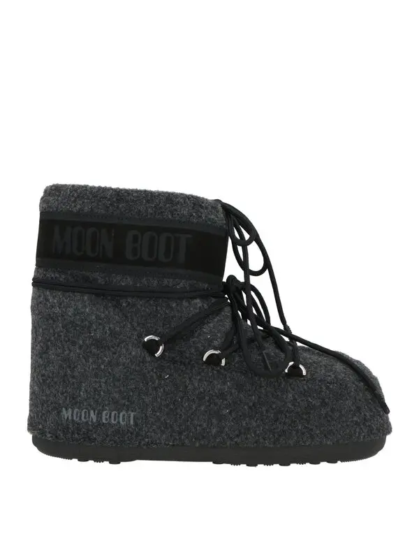 Moon Boot Polyester And Cow Leather Ankle Boots