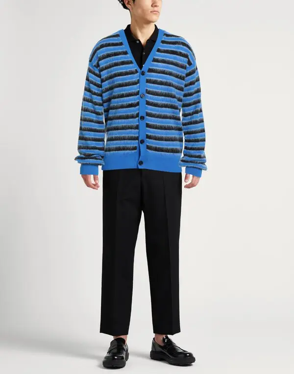 Marni Virgin Wool Striped Cardigan