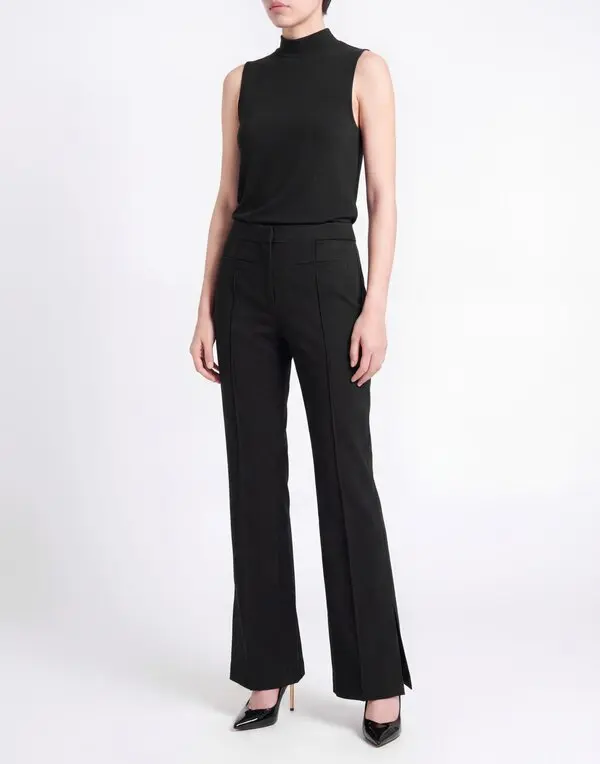 Chloé Cotton-blend Flannel Straight-leg Pants