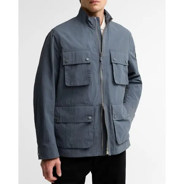 Barbour Stand Collar Cargo Jacket