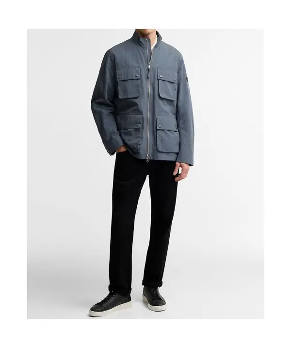 Barbour Stand Collar Cargo Jacket