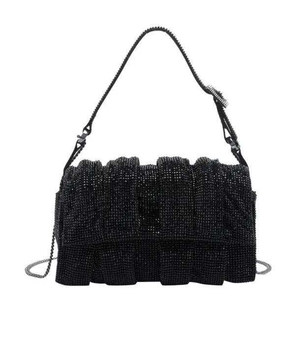 Benedetta Bruzziches Iris Crystal Shoulder Bag - No