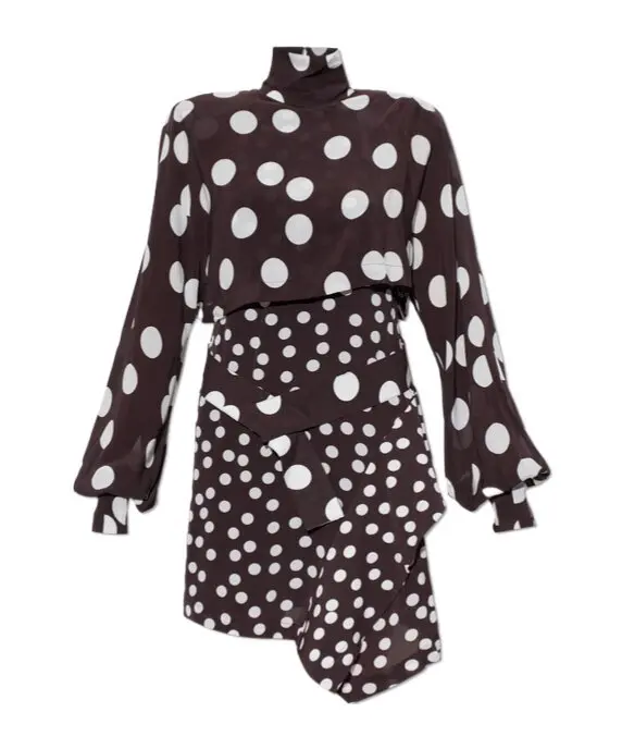IRO PARIS Polka-dot Printed Dress