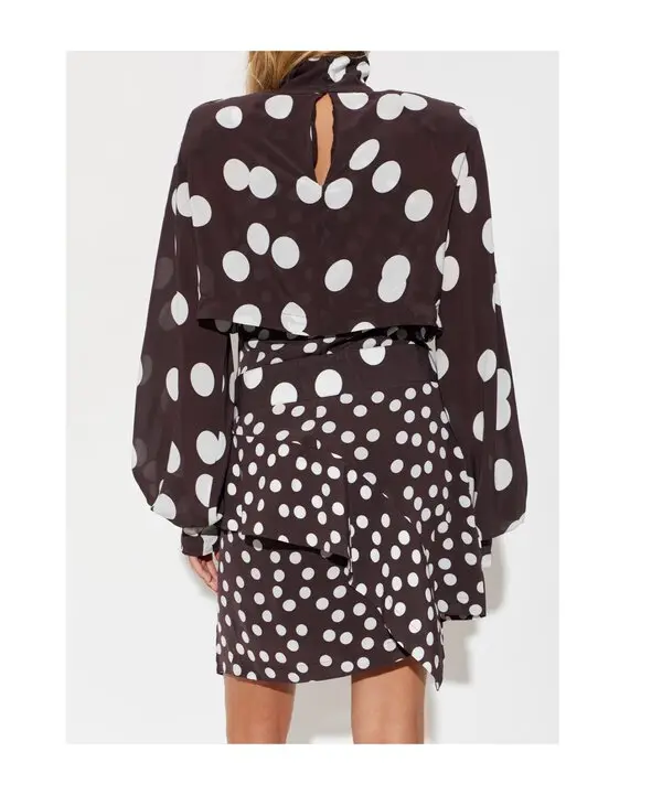 IRO PARIS Polka-dot Printed Dress