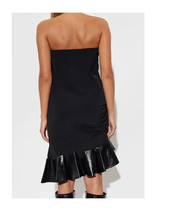 IRO PARIS Strapless Asymmetrical Dress