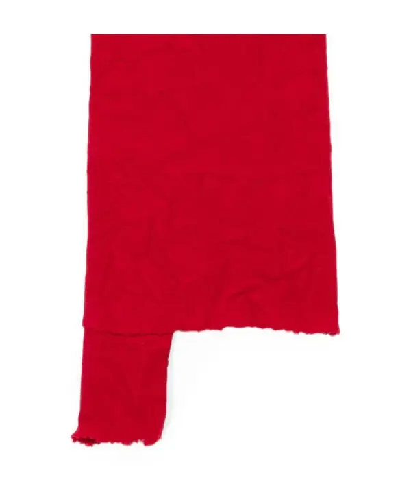 MARIA CALDERARA Crinkled Felt Scarf - No