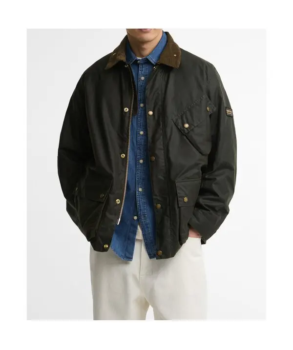 Barbour Stand Collar Utility Jacket