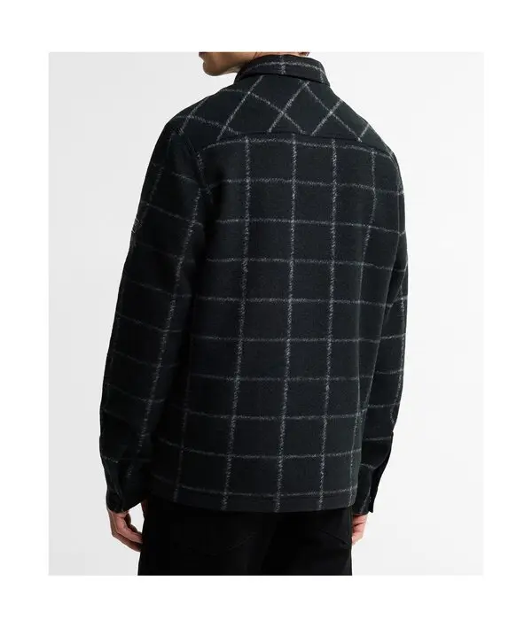 Barbour Check Zip Overshirt