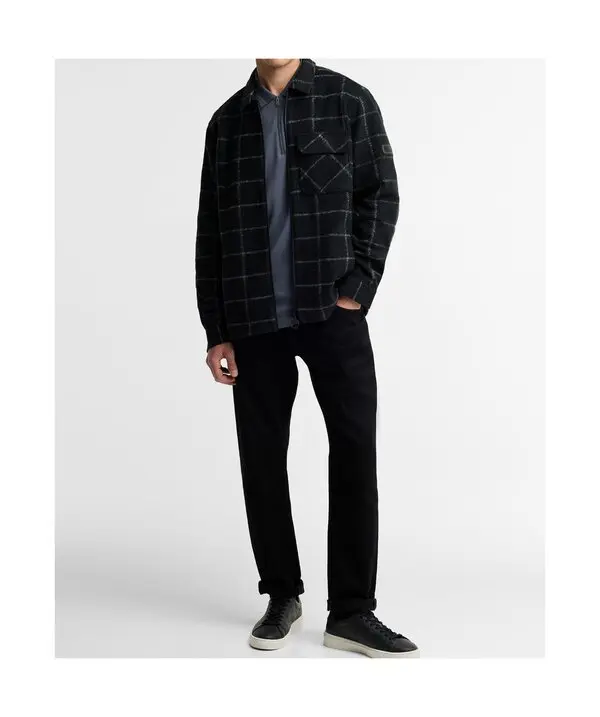 Barbour Check Zip Overshirt