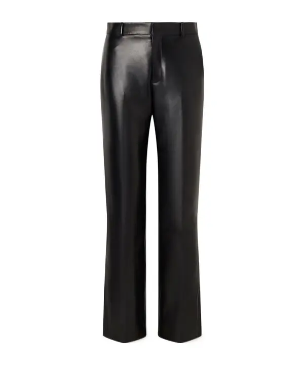 Gucci Leather Straight-leg Pants