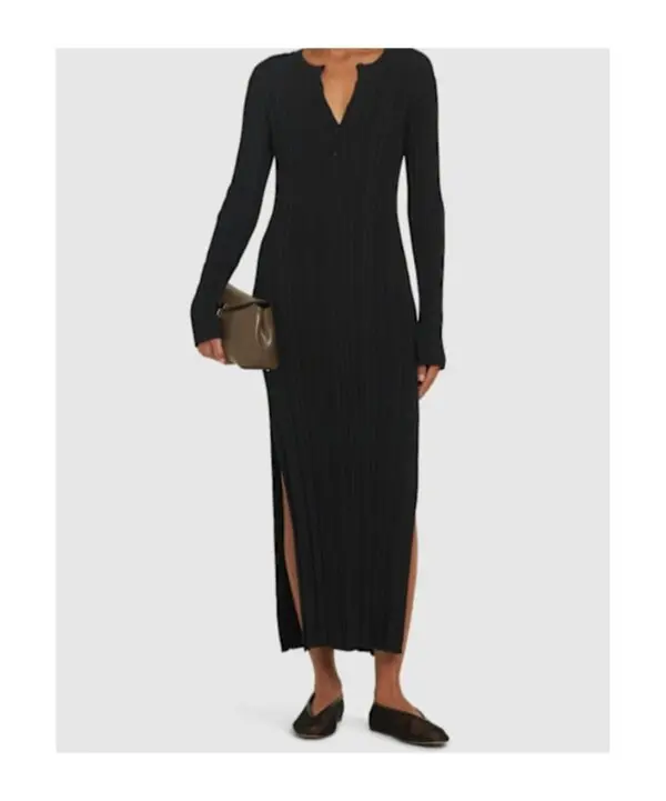 Loulou De Saison Long-sleeve Knit Dress