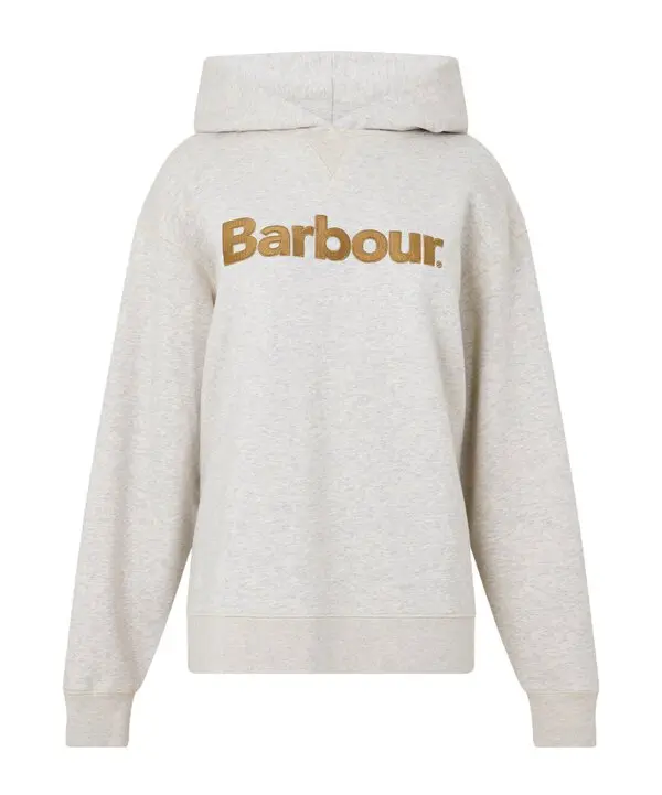 Barbour Logo Embroidered Hoodie