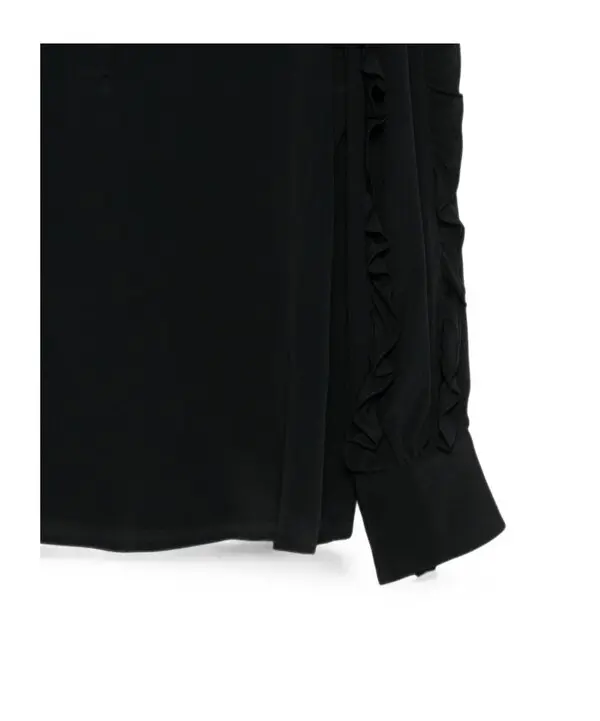 Seventy Ruffle-trim Pussy-bow Blouse