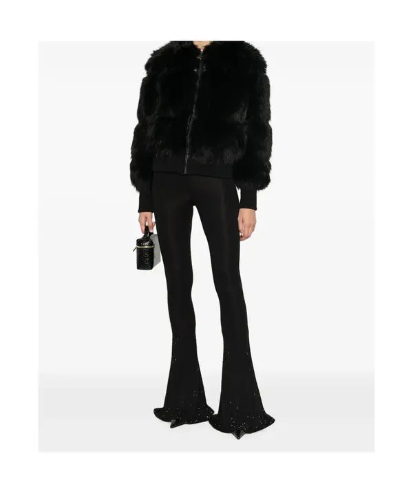 Patrizia Pepe Faux-fur Bomber Jacket