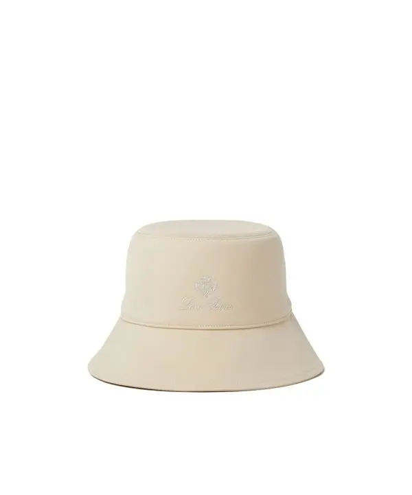 Loro Piana Agata Bucket Hat - Sandy Shell
