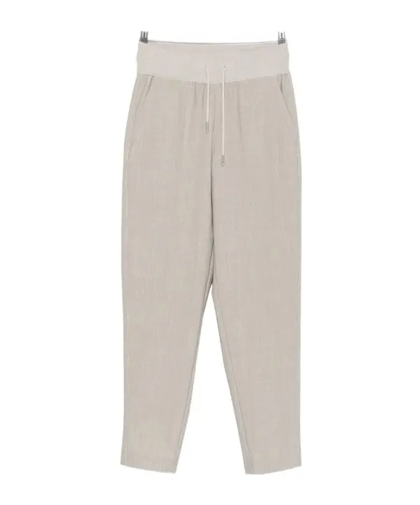 PANICALE Drawstring Tapered Trousers - No