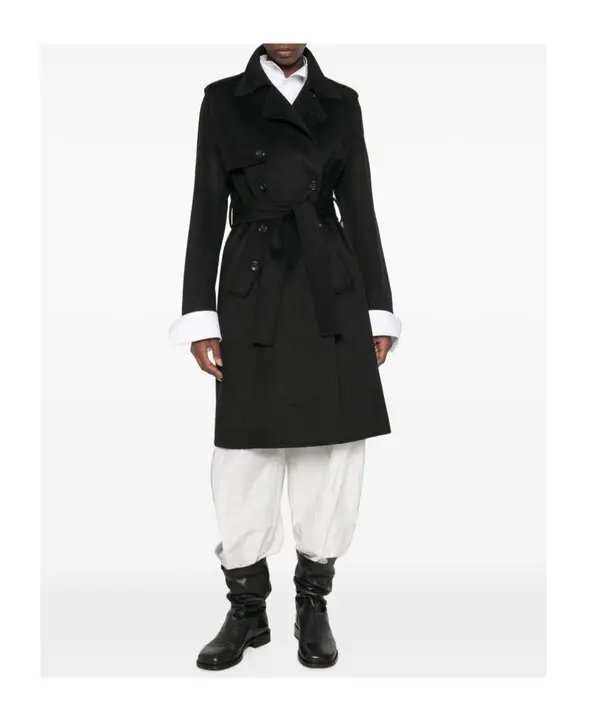 Liu Jo Double-breasted Belted Coat