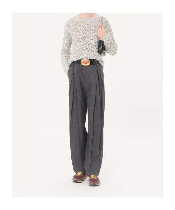 Valentino Garavani Diamond Openwork Knit Pullover