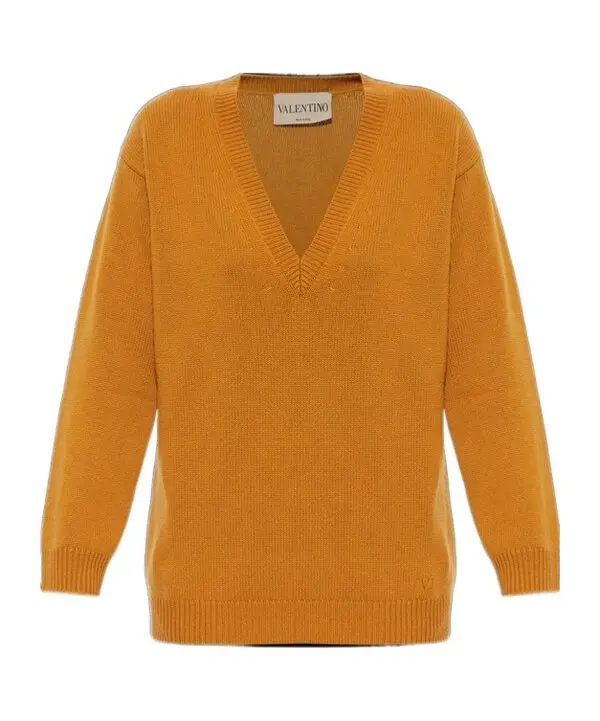 Valentino Garavani Cashmere Long-sleeved Knitwear - No