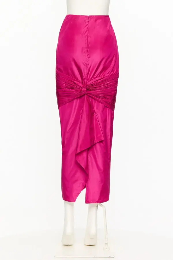 Valentino Garavani Long Taffeta Skirt