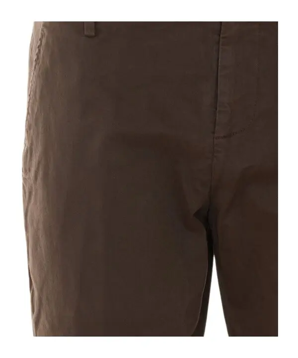 DONDUP Tapered Cuffed Trousers - No