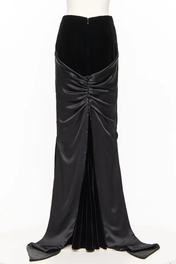 Valentino Garavani Velvet And Satin Gown