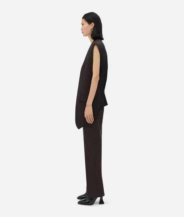 Bottega Veneta Structured Sleeveless Gilet