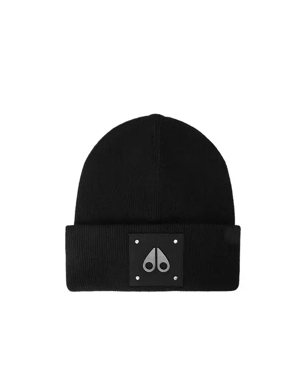 Moose Knuckles Ribbed Cuffed Beanie - No