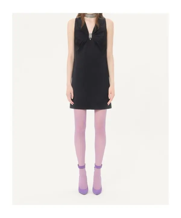 Valentino Garavani Embellished Shift Mini Dress