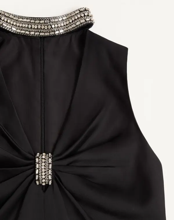 Valentino Garavani Embellished Shift Mini Dress - No