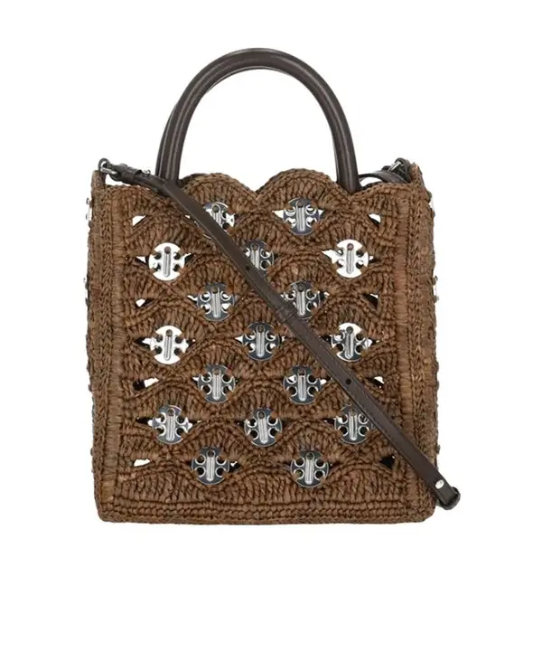 Rabanne Top-handle Shoulder Bag - No