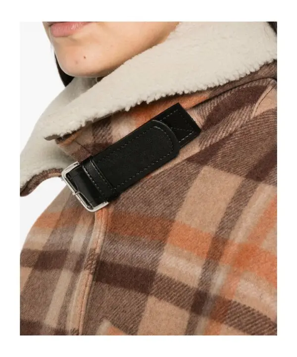 SEMICOUTURE Checkered Coat