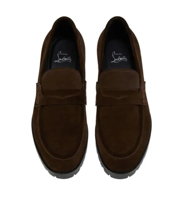 CHRISTIAN LOUBOUTIN Cavavin Moccasins - Brown