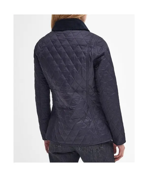 Barbour Diamond Quilted Cord Collar Jacket